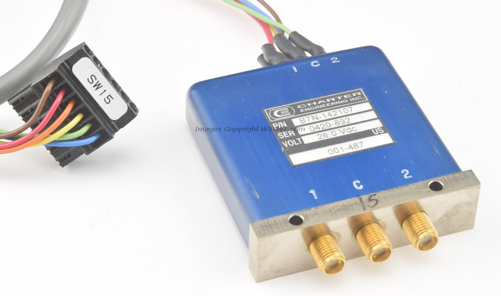 Charter Engineering Low PIM RF Switch SMA SPDT DC-13GHz with Pigtail | Dave's Hobby Shop by W5SWL