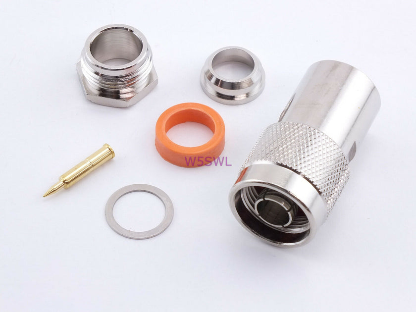 AUTOTEK OPEK N Male Clamp Connector RG-8A/U RG-213 | Dave's Hobby Shop by W5SWL