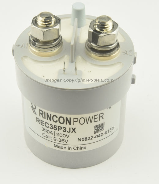 Rincon Power REC35P3JX 350A Contactor PCB Mount 9-36 Volt Coil | Dave's ...