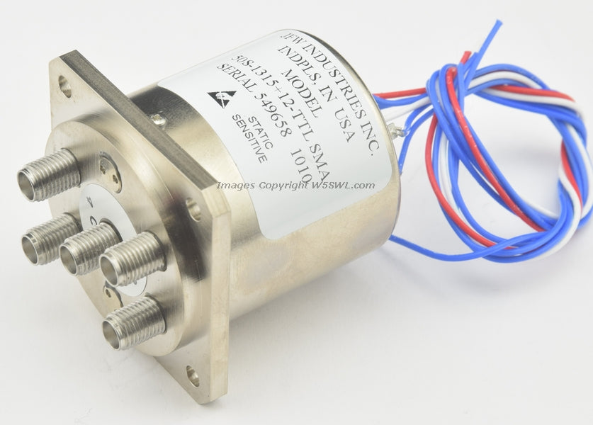 JFW RF Coaxial Switch 50S-1315+12-TTL DC-18GHz SMA 12VDC SP4T | Dave's ...