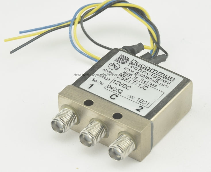 Ducommun 2SE1T11JC RF Coaxial Switch 12VDC DC-26.5 GHz SMA SPDT | Dave ...