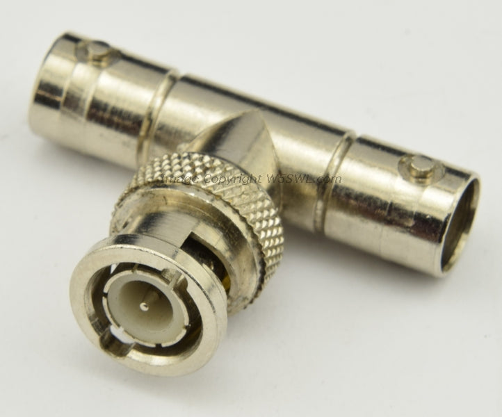 BNC TEE Male Female Female | Dave's Hobby Shop by W5SWL