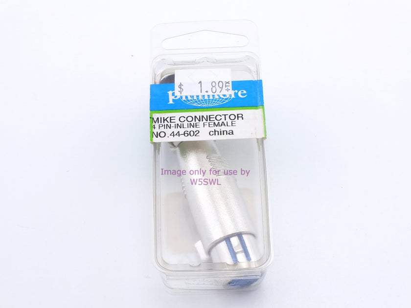 Philmore 44-602 Mike Connector 4 Pin Inline Female (bin2) | Dave's ...