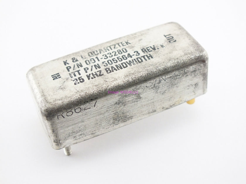 K & L Quartztek BandPass Filter 25 KHz 001-33280 | Dave's Hobby Shop by ...