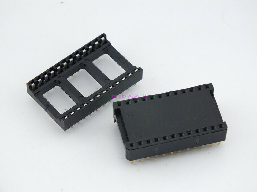 24 Pin IC Socket Lot From a Ham Estate (bin68) | Dave's Hobby Shop by W5SWL