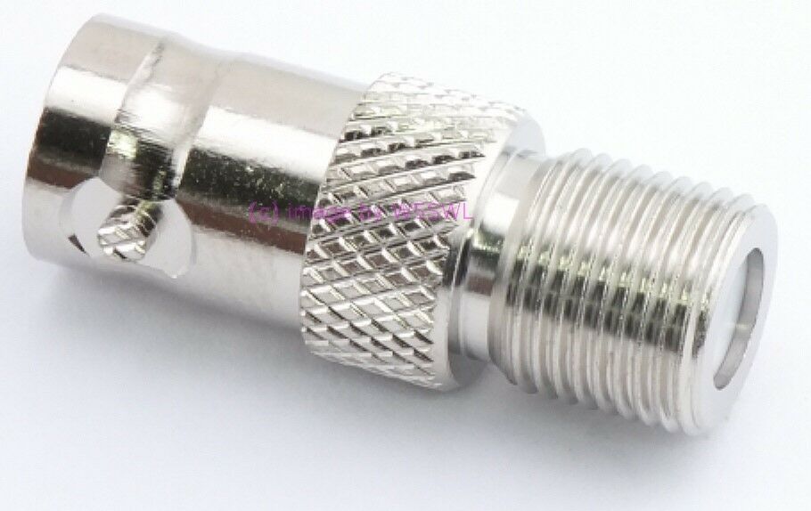 W5SWL Brand BNC Female to Type F Female Coax Adapter 2-Pack | Dave's ...