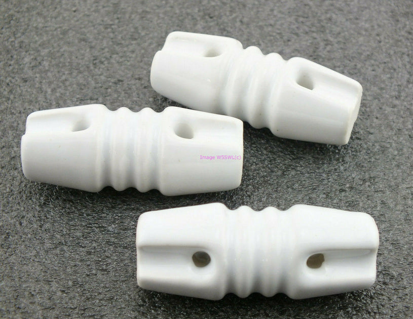 Antenna Insulator Ceramic Dog Bone HF Dipole Vee Endfed Wire Set of 3 ...