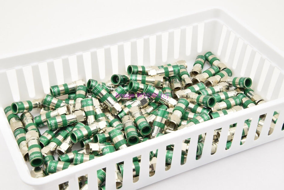 Digicon DS6Q Series 6 Cable Connector Type F Male LOT | Dave's Hobby ...