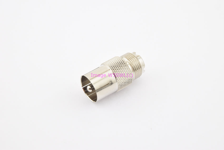PUSH-ON UHF Male PL-259 Heavy Duty Quick Connector Adapter Male to Fem ...