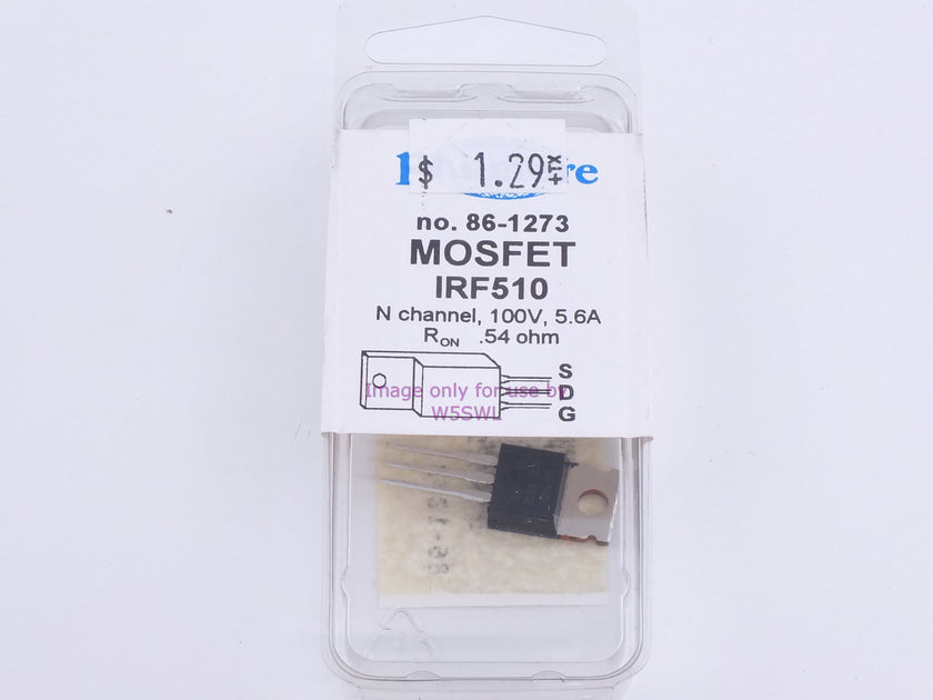 Philmore 86-1273 Mosfet IRF510 N Channel (Bin69) | Dave's Hobby Shop by ...