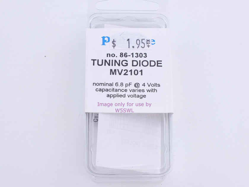 Philmore 86-1303 Tuning Diode MV2101 (bin81) | Dave's Hobby Shop by W5SWL