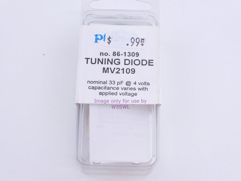 Philmore 86-1309 Tuning Diode MV2109 (bin67) | Dave's Hobby Shop by W5SWL