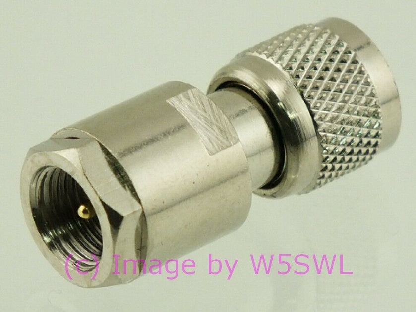 W5SWL Brand FME Male to Mini-UHF Male Coax Connector Adapter | Dave's ...