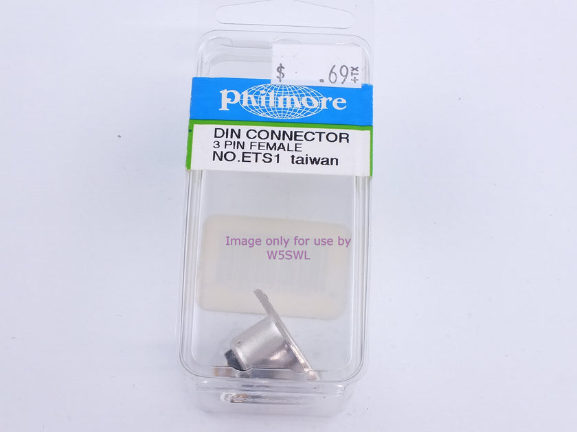 Philmore ETS1 DIN Connector 3 Pin Female (bin110) | Dave's Hobby Shop ...