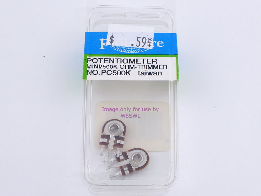 Philmore PC500K Potentiometer Mini/500K Ohm-Trimmer (bin72) | Dave's ...