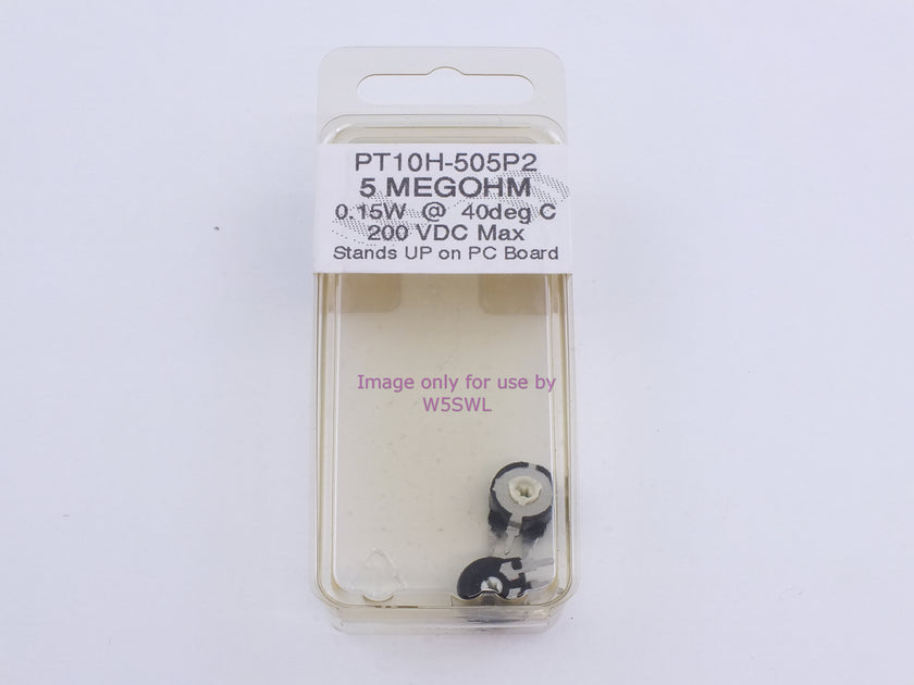 5 Meg Ohm Vertical Potentiometer (bin114) | Dave's Hobby Shop by W5SWL